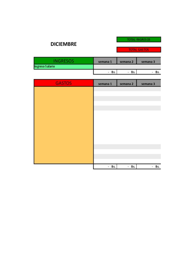 Contabilidad Personal | PDF | Ocio