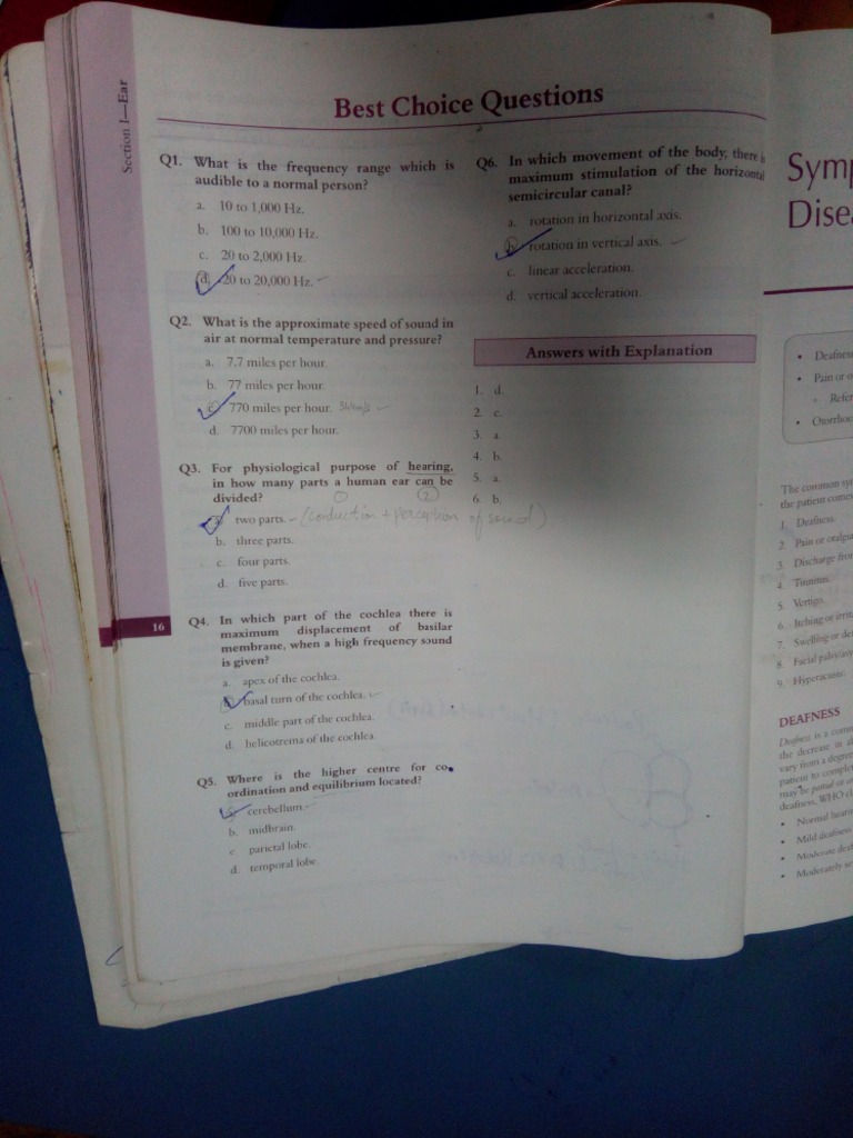 Udaipurwala BCQs - ENT | PDF