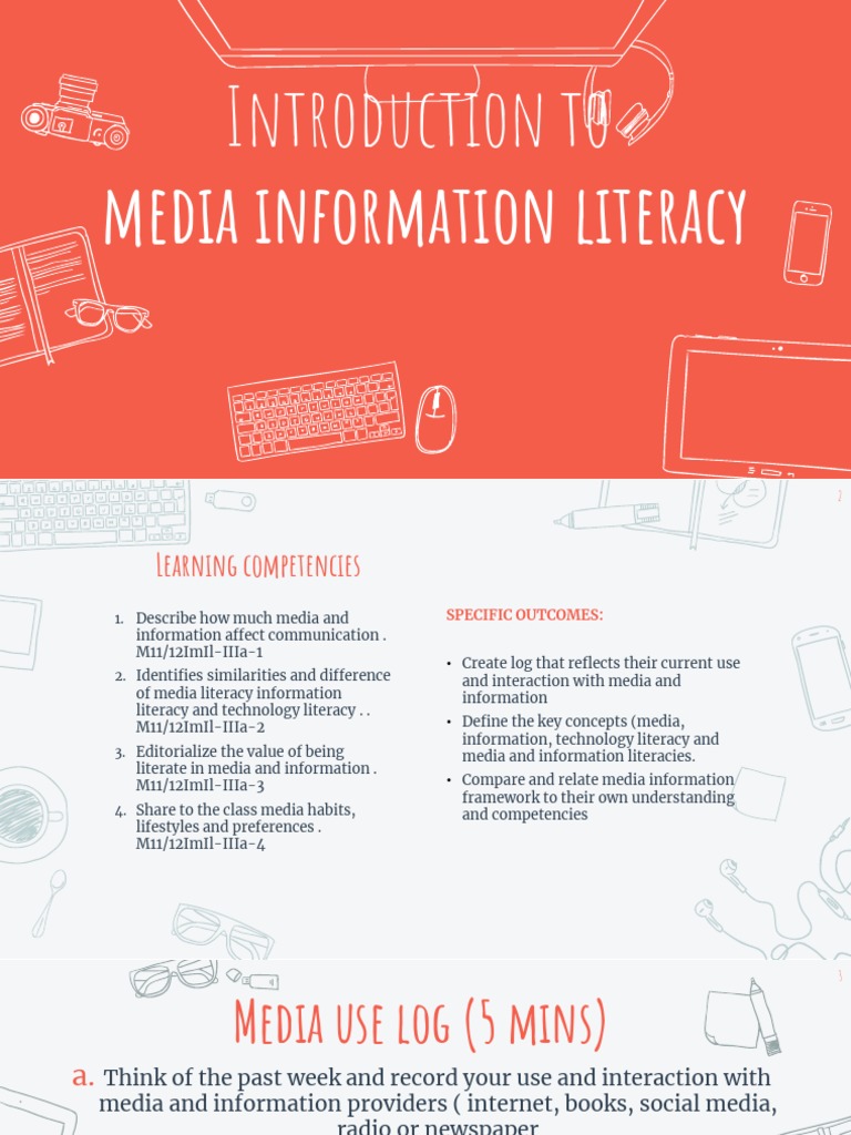 Lesson 1 Intro MIL | PDF | Information Literacy | Mass Media