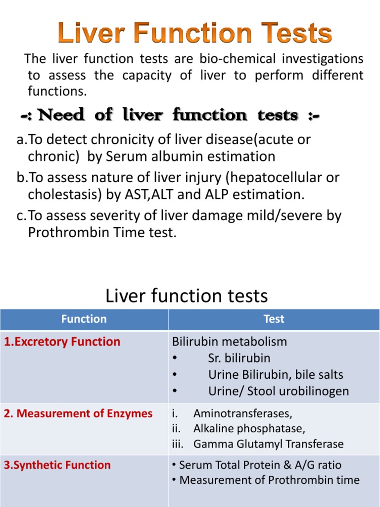 LFT | PDF | Alanine Transaminase | Organ (Anatomy)