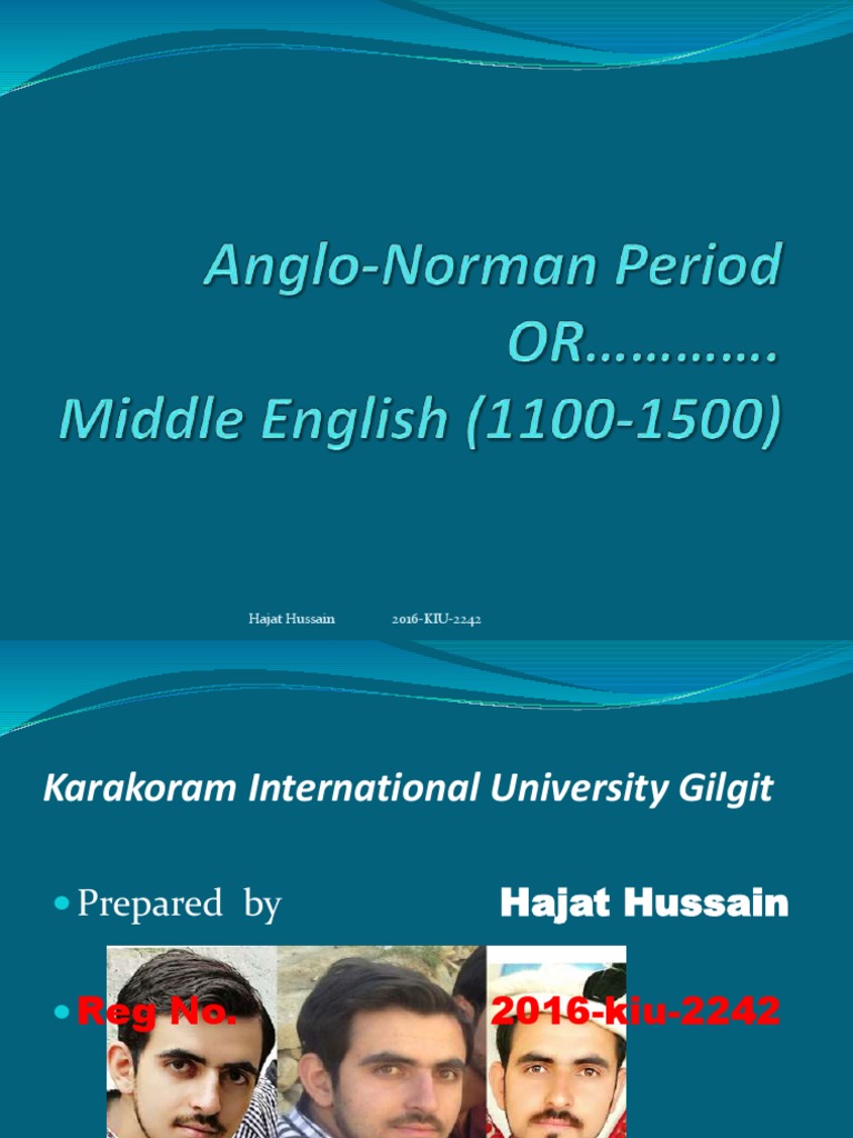 Anglo Norman | PDF | Norman Conquest Of England | English Language