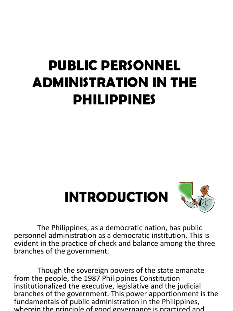 Public Personnel Administration in the Philippines | PDF | Social ...