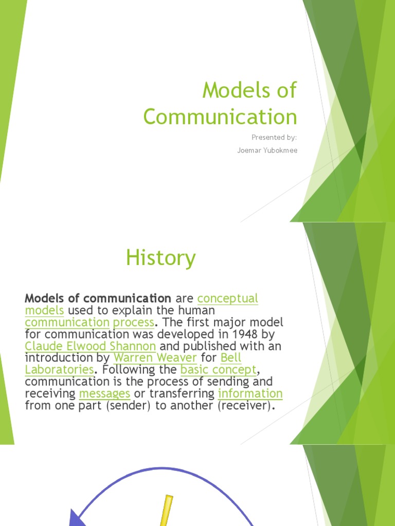 Models of Communcation | PDF | Communication | Epistemology
