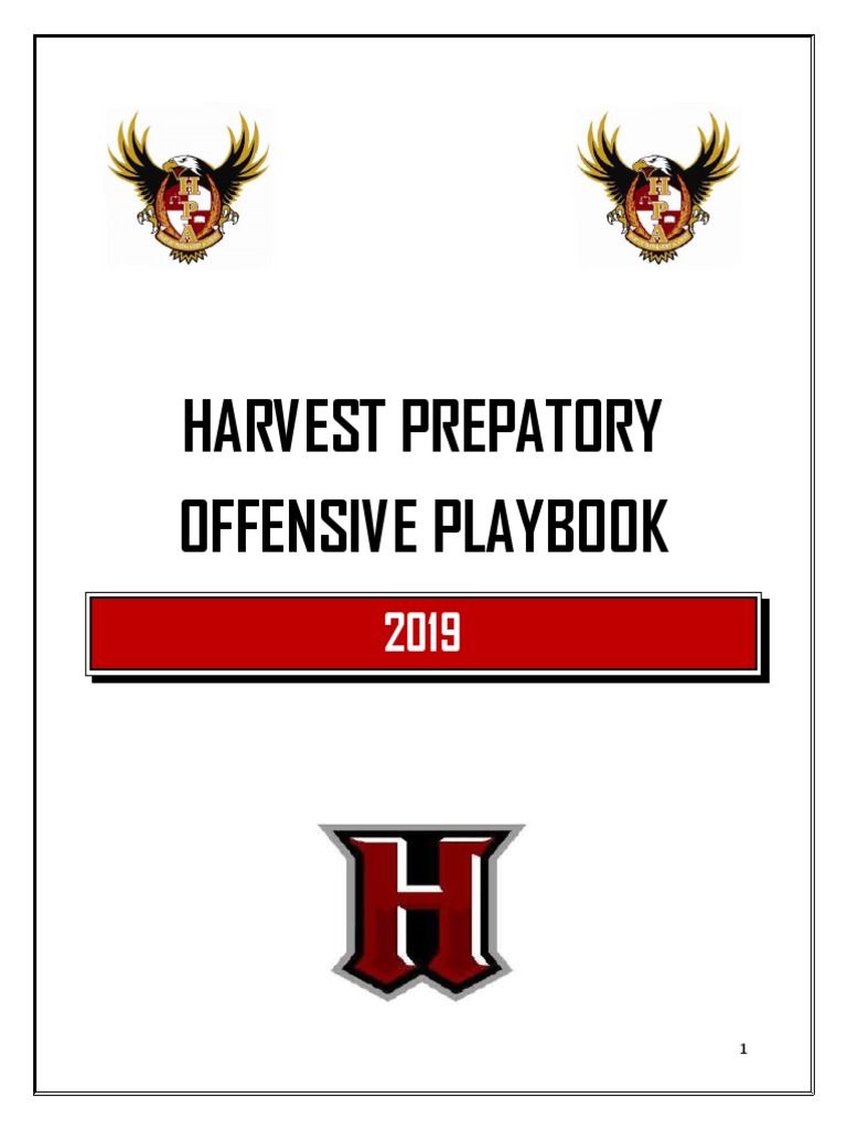 Harvest Prep Offensive Playbook | PDF | Quarterback | American Football