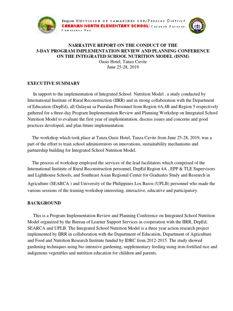 Reviewing Progress and Planning for the Future: A Workshop on the ...