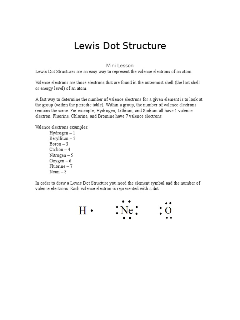 Lewis Dot Structure Beryllium