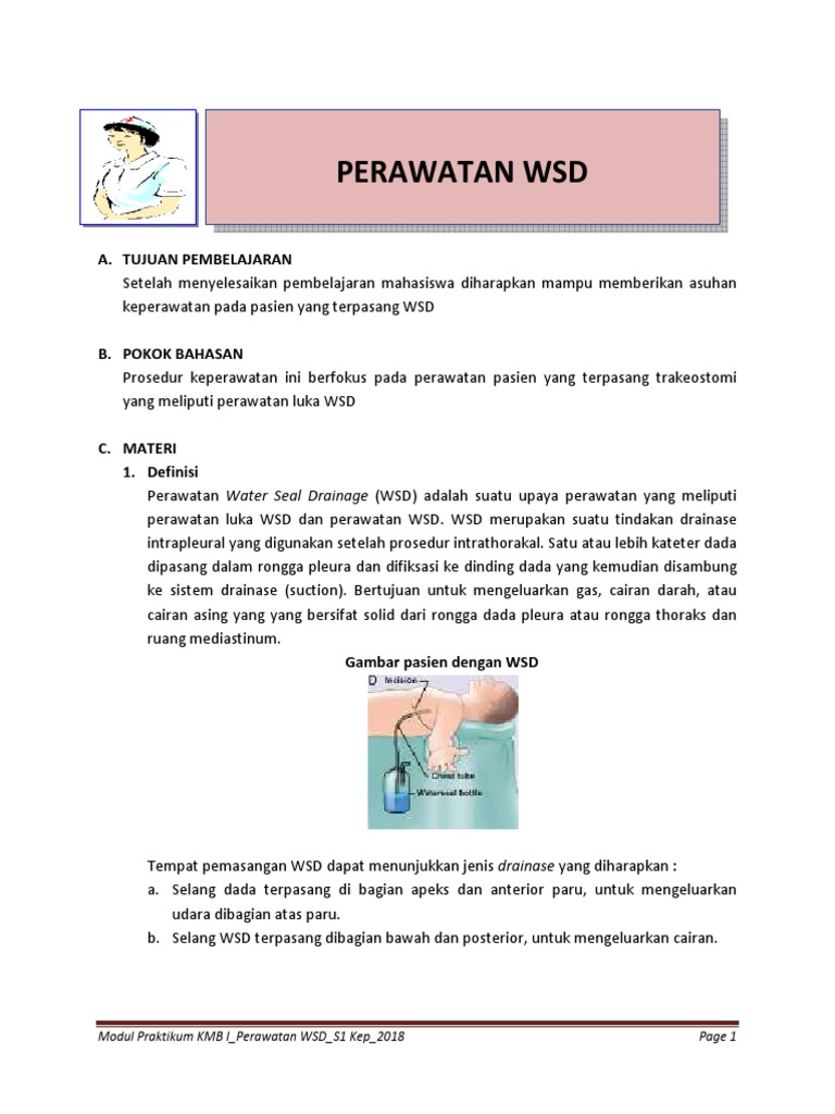 Modul Praktikum Perawatan WSD | PDF | Kajian Bahasa Asing