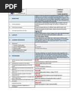 7e's Lesson Plan Template | PDF | Matter | Gases