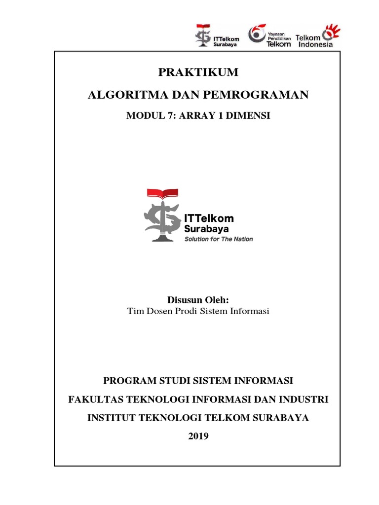 Panduan Array Satu Dimensi Python | PDF