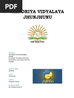 Class 12 CS Project | PDF | Sql | Databases