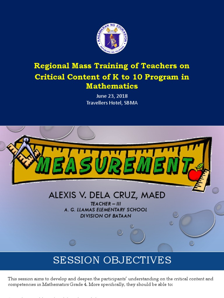Regional MTOT Measurement | PDF | Area | Rectangle