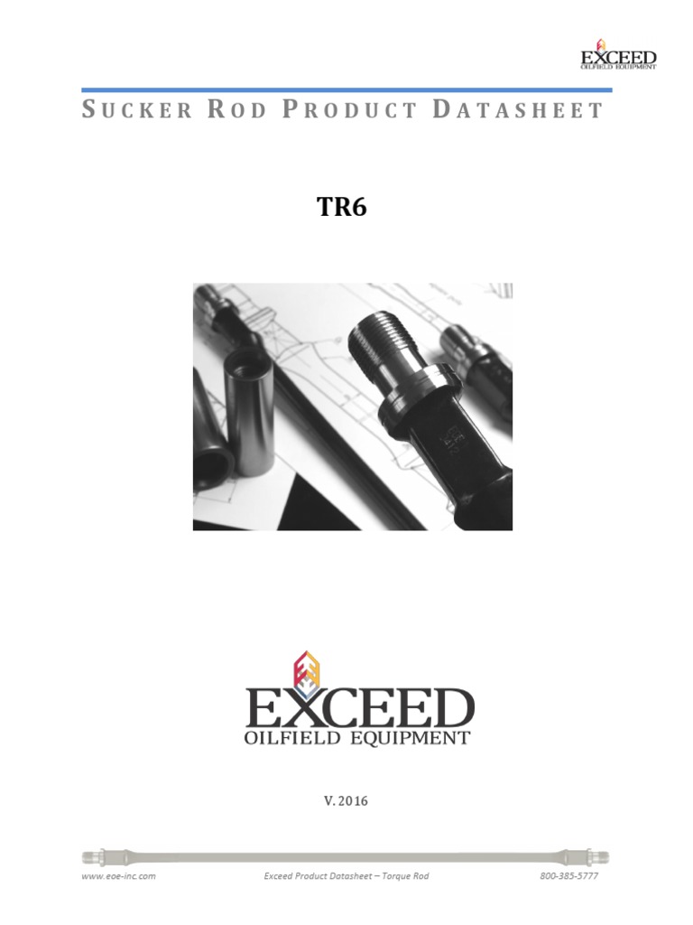 Exceed TR6 Datatsheet-1 | Download Free PDF | Strength Of Materials ...