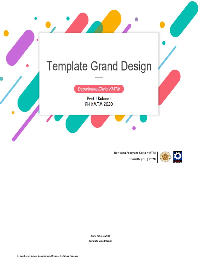 Template Grand Design Organisasi | PDF
