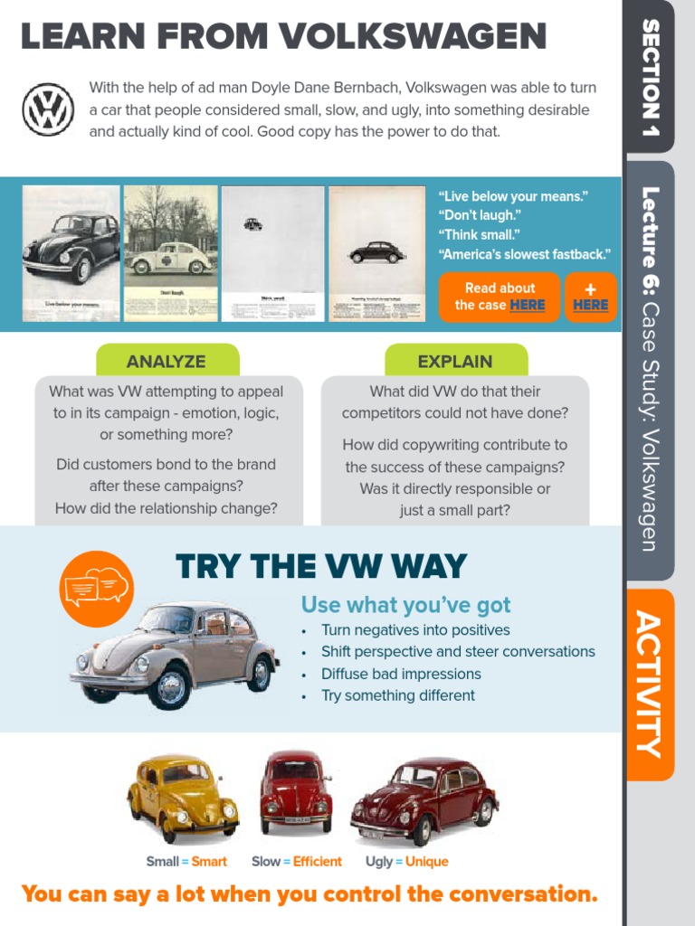 1.6 Activity Volkswagen Case Study Analysis | PDF