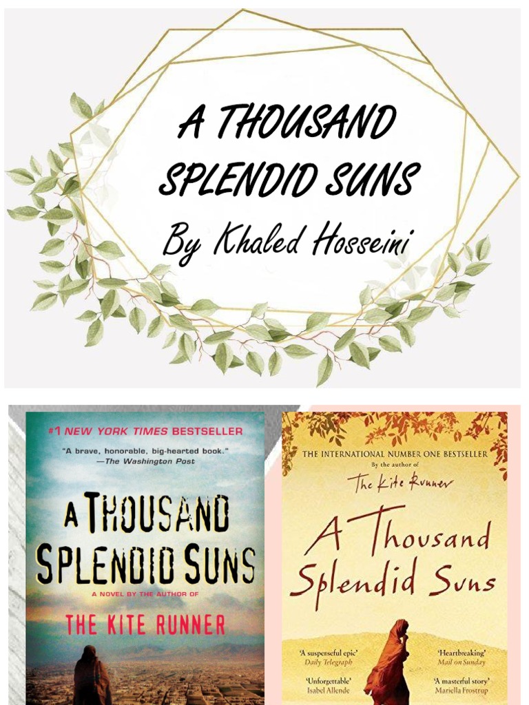 Thousands Splendid Suns | PDF | Afghanistan