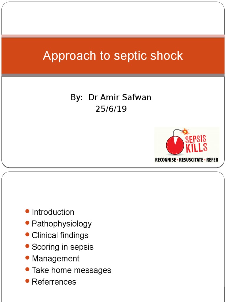 Approach To Septic Shock | PDF | Shock (Circulatory) | Sepsis