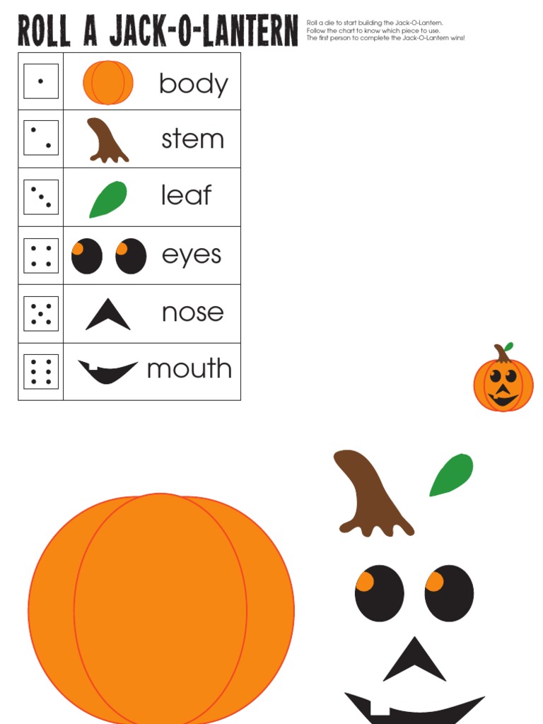 Build A Jack o Lantern PDF | PDF