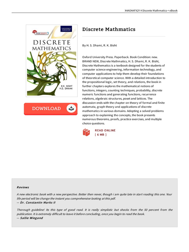 Discrete Mathmatics | PDF | Discrete Mathematics | Logic