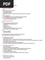 OSCE Checklist HINTS Exam | PDF | Self-Improvement
