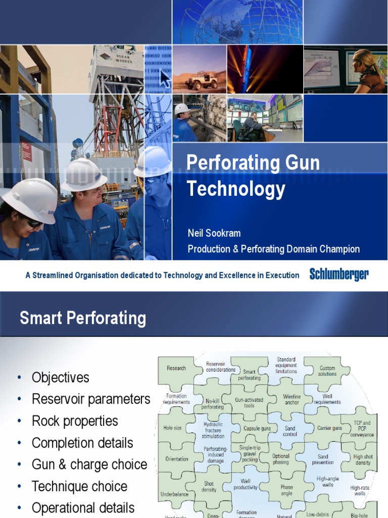 001 - Perforating Gun Technology | PDF | Oil Well | Petroleum Reservoir