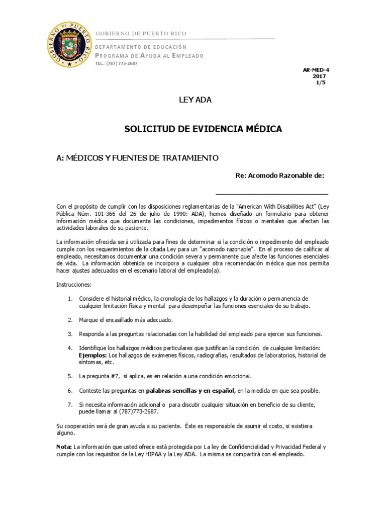 Ley Ada | PDF | Diagnostico medico | Medicina