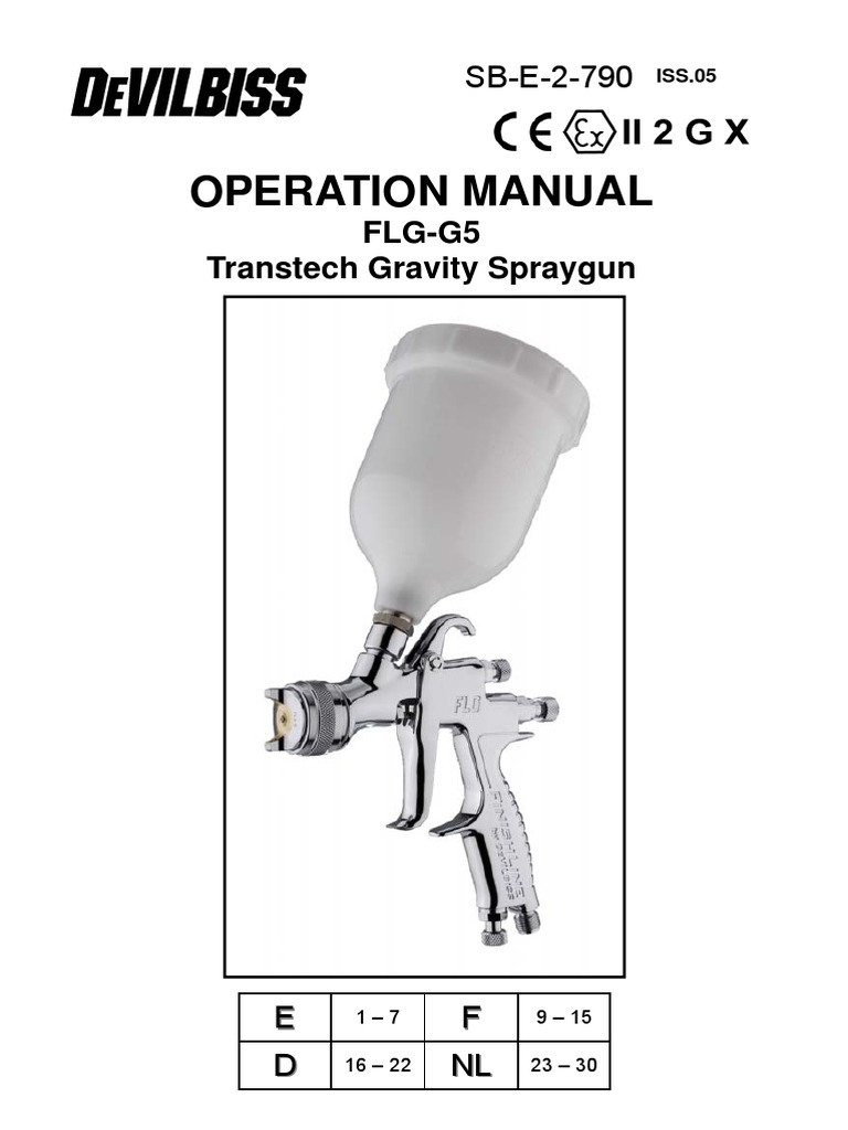 FLG-G5 Devilbiss | PDF | Valve | Mechanical Engineering