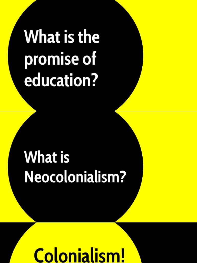 What Is Neocolonialism | PDF | Neoliberalism | Structural Adjustment