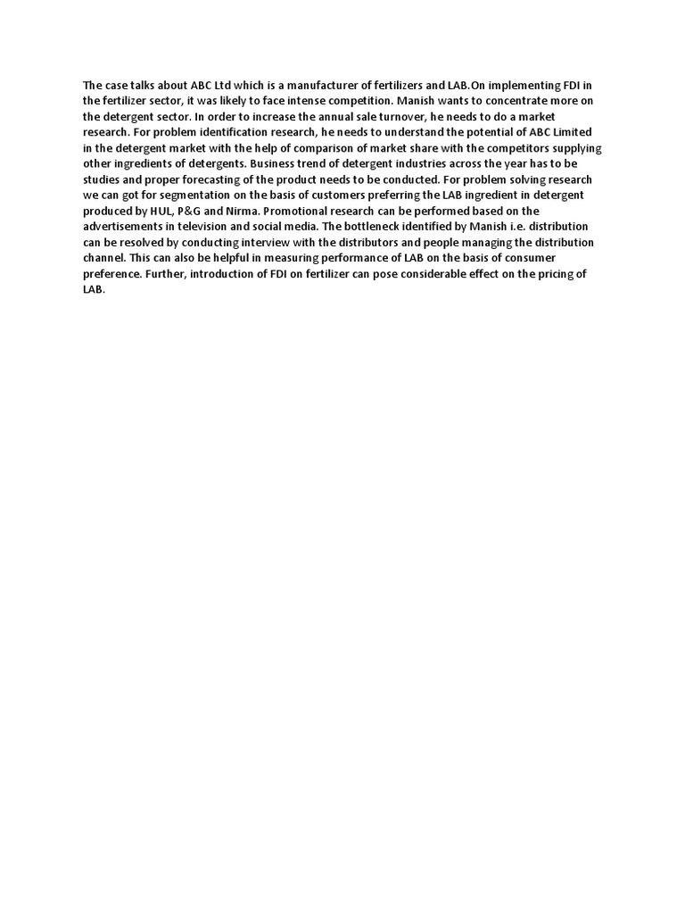ABC Case Analysis | PDF