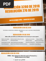 Resolucion 3280 2018 | PDF
