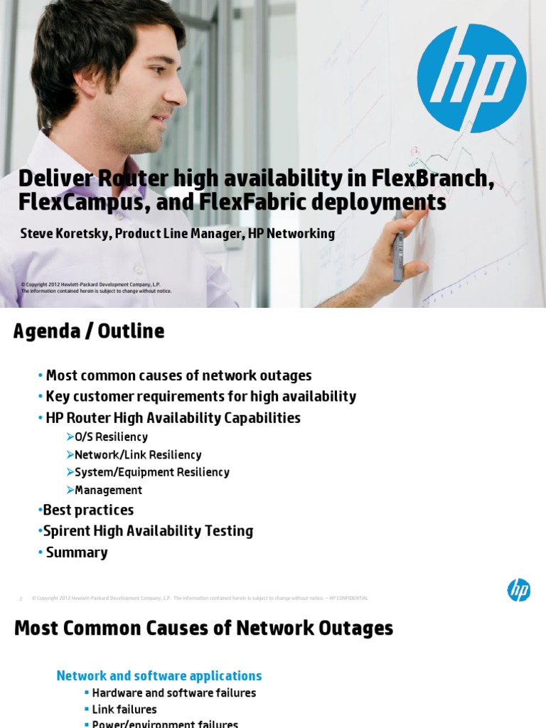 HP Router Enablement Basic 3 - High Availability Overview TTP v6 | PDF ...