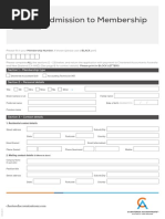 AAT Sri Lanka Membership Application Form | PDF | Cheque | Payments