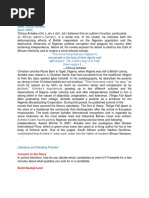 Things Fall Apart Chinua Achebe FULL TEXT | PDF | Novels | English ...