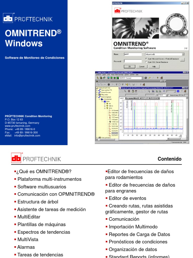OMNITREND Presentacion | PDF | Microsoft Windows | Software