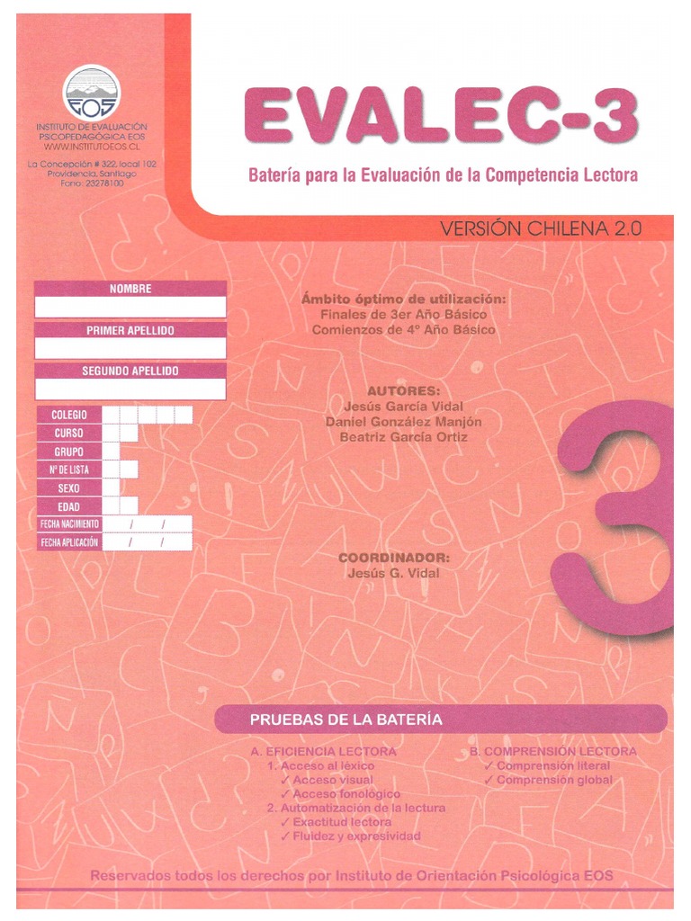 Evalec 3 Version 2.0 | PDF