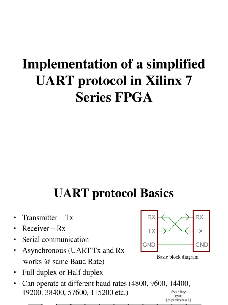 UART Spec | PDF | Bit Rate | Digital Technology
