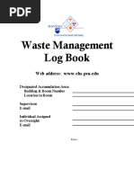 Chemical Control Program | PDF | Audit | Safety