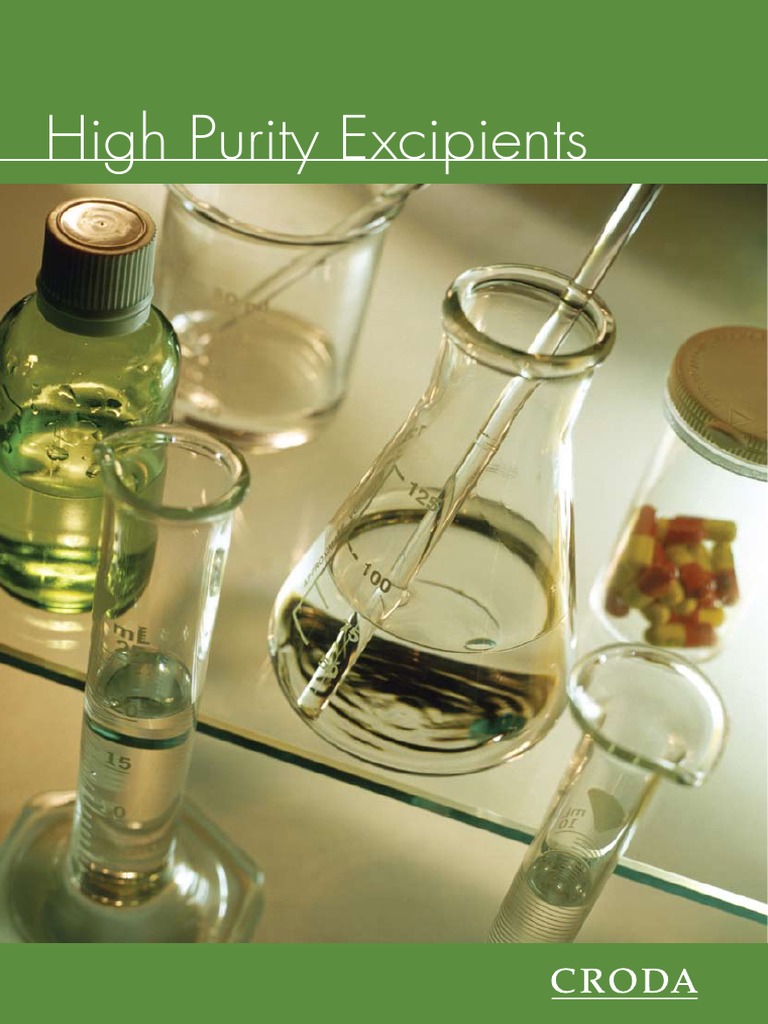 High Purity Excipients Guide | Pharmaceutical Formulation | Topical ...