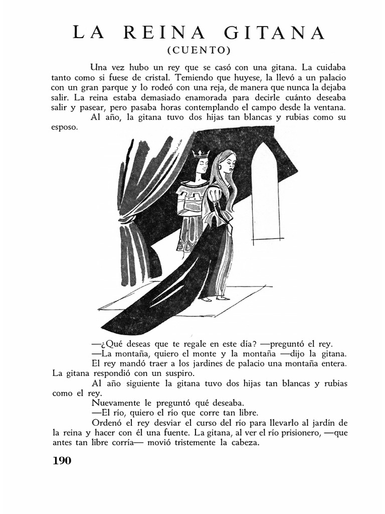 70 La Reina Gitana Cuento | Descargar gratis PDF | Pelo