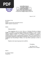 Script For Barangay Fiesta | PDF