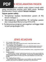 Jenis dan Tata Laksana IKP Keselamatan Pasien | PDF