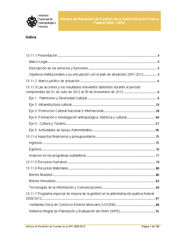 Irc Inah 3 | PDF | México | Ciudad de México
