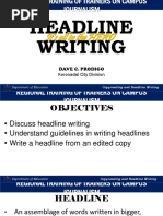 News Headline Vocabulary Guide | PDF | Verb