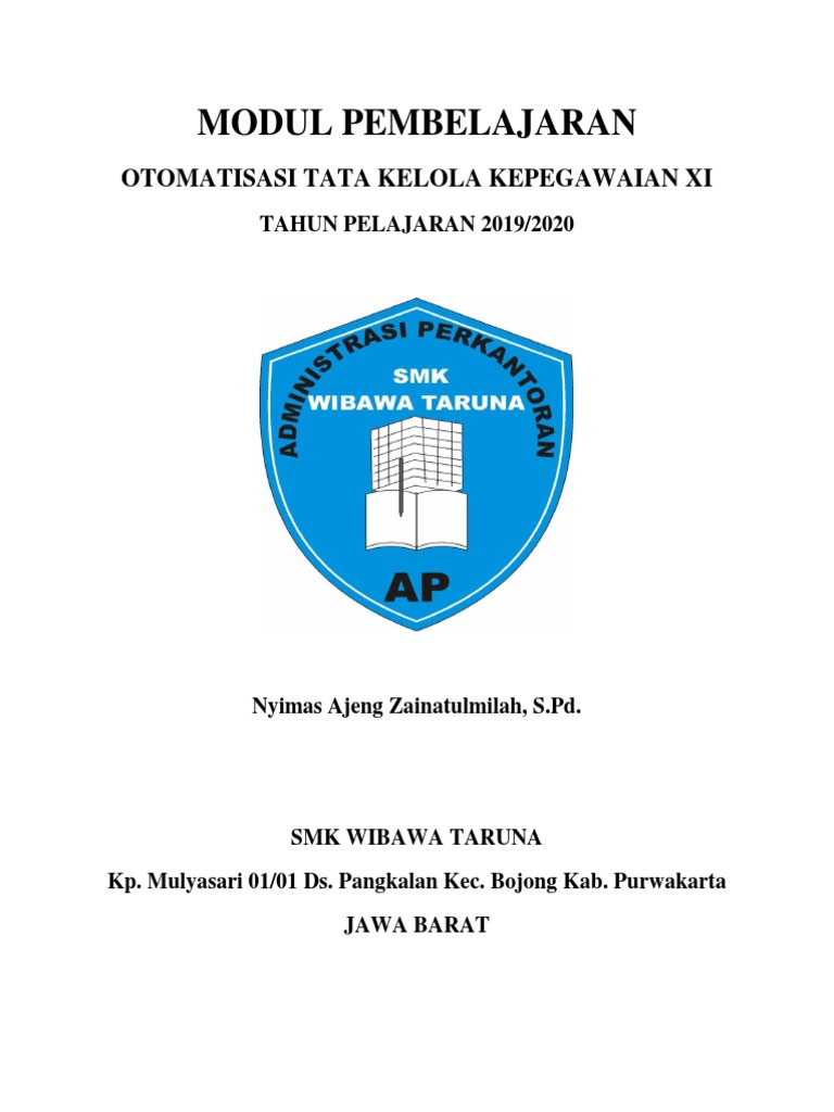 Modul Pembelajaran | PDF