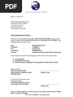 Contoh Peta Lakar SOCSO Claim | PDF