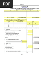 Form No 16 in Excel With Formule | PDF | Rupee | Employee Benefits