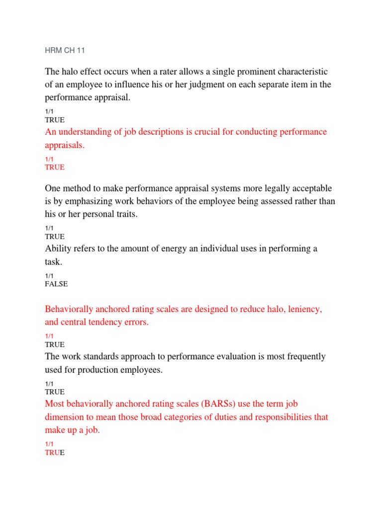 Key Concepts in Performance Management: An Overview of Performance ...