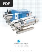 Silverson Laboratory Mixer Technical Info | PDF | Stainless Steel