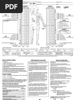 Trunk Impairment Scale Tis Assessment | PDF