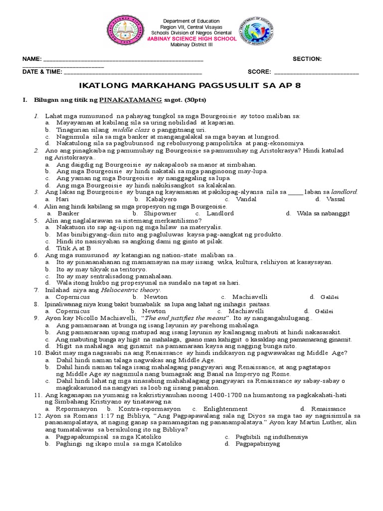 Ap 8 | PDF