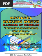 READING MONTH TARP | PDF